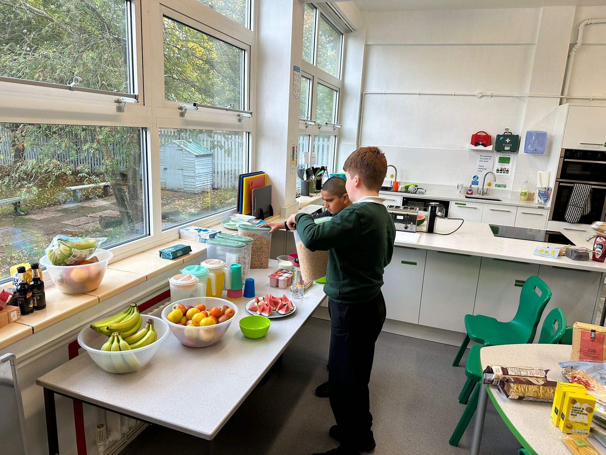 Healthy Breakfast Station! - ALP Leicester